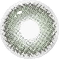 China Millcreek Frozen Green 14.2mm K-Beauty Colored Contact Lenses with 40% Water Content and Frosty Gradient Pattern for sale