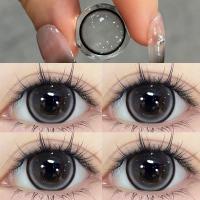 China Millcreek Milk Pearl Grey 14.5mm UV Block Daily Disposable Colored Contact Lenses with 55% Water Content for sale