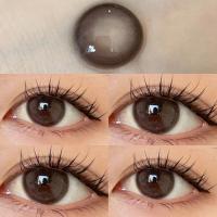 China Millcreek Glossy 14.5mm Diameter Daily Disposable K-Beauty Colored Contact Lenses with 55% Water Content for sale