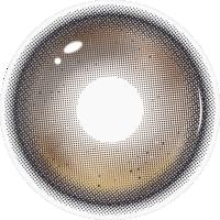 China MILLCREEK Crush Alert Brown 14.5mm Daily Disposable Contact Lenses with Highlight Positioning for sale