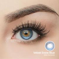 China MillCReeK Fluffy Blue 14.5mm K-Beauty Contact Lenses with Highlight Positioning - 10 Pieces Pack for sale