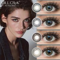 China MILLCREEK Grey & Brown Series K-Beauty Yearly Disposable Contact Lenses with 40% Water Content in 14.2mm & 14.5mm Diameters for sale
