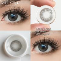 China MILLCREEK Grey & Brown Series K-Beauty Yearly Disposable Contact Lenses with 40% Water Content in 14.2mm & 14.5mm Diameters for sale