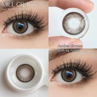 China MILLCREEK Grey & Brown Series K-Beauty Yearly Disposable Contact Lenses with 40% Water Content in 14.2mm & 14.5mm Diameters for sale