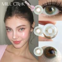 China Molly Green 14.0mm Diameter K-Beauty Contact Lenses with 40% Water Content and 0.08mm Center Thickness for sale