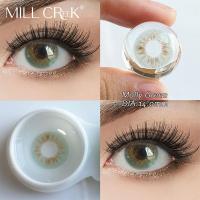 China Molly Green 14.0mm Diameter K-Beauty Contact Lenses with 40% Water Content and 0.08mm Center Thickness for sale