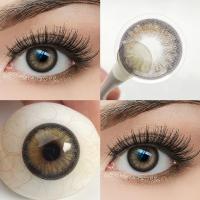 China MillCReeK Giselle Grey 14.2mm Yearly Disposable Contact Lenses with 40% Water Content for Natural K-Beauty Style for sale