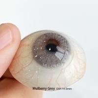 China MILLCREEK Mulberry Grey 14.0mm K-Beauty Yearly Disposable Colored Contact Lenses for sale