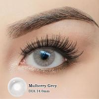 China MILLCREEK Mulberry Grey 14.0mm K-Beauty Yearly Disposable Colored Contact Lenses for sale
