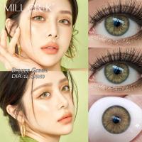 China MILLCREEK Breeze Green 14.2mm Yearly Design Natural Soft Lenses - CE & ISO Certified for sale