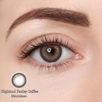 China 12 Months Replacement Highland Barley Coffee 14.2mm Soft Contact Lenses MILLCREEK CE ISO for sale