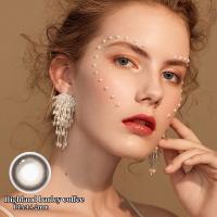 China 12 Months Replacement Highland Barley Coffee 14.2mm Soft Contact Lenses MILLCREEK CE ISO for sale