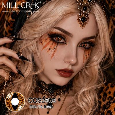 China MILLCREEK Crazy Cosplay Contact Lenses 14.5mm 40% Water Content Yearly  CE ISO13485 Bring Your Character To Life for sale
