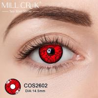 China MILLCREEK Crazy Cosplay Contact Lenses 14.5mm 40% Water Content Yearly  CE ISO13485 Bring Your Character To Life for sale