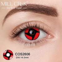 China MILLCREEK Crazy Cosplay Contact Lenses 14.5mm 40% Water Content Yearly  CE ISO13485 Bring Your Character To Life for sale