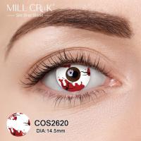 China MILLCREEK Crazy Cosplay Contact Lenses 14.5mm 40% Water Content Yearly  CE ISO13485 Bring Your Character To Life for sale