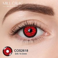 China MILLCREEK Crazy Cosplay Contact Lenses 14.5mm 40% Water Content Yearly  CE ISO13485 Bring Your Character To Life for sale