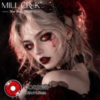 China MILLCREEK Crazy Cosplay Contact Lenses 14.5mm 40% Water Content HEMA Material Vivid Hues Instant Cosplay for sale