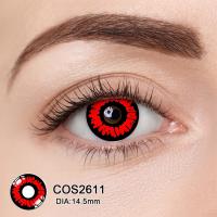 China MILLCREEC Cosplay Colored Contact Lenses COS2611 Red COS2612 Yellow COS2613 Green Vibrant Cosplay Lenses  Stay Comfortable All Day for sale