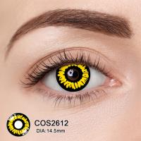 China MILLCREEC Cosplay Colored Contact Lenses COS2611 Red COS2612 Yellow COS2613 Green Vibrant Cosplay Lenses  Stay Comfortable All Day for sale