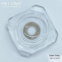China MILLCREEK Natural Eden Contact Lenses 14.2mm 4-tone  Brown & Grey Moisture Lock For Long Events Soft Colors For Soft Looks for sale