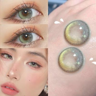 China MILLCREEK Yearly Disposable Contact Lenses 14.5mm 40% Water Content Daily Soft Comfortable Natural Big Eye for sale