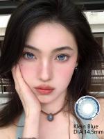 China MILLCREEK Colored Contact Lens Klein Blue 4-tone 14.5mm All Day Moisture All Day Comfort Costume for sale