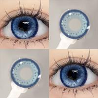 China MILLCREEK Colored Contact Lens Klein Blue 4-tone 14.5mm All Day Moisture All Day Comfort Costume for sale