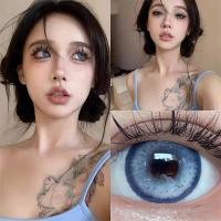 China MILLCREEK Colored Contact Lens Klein Blue 4-tone 14.5mm All Day Moisture All Day Comfort Costume for sale