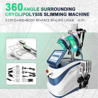 China 800W Cryolipolysis Machine RF Lipo Laser Cooling Sculpting Machine for sale