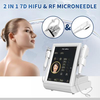 China 1.5mm 3.0mm 4.5mm Ultra Former HIFU RF Microneedling Machine 800w for sale