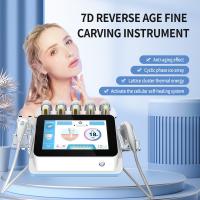 China 4Mhz  7Mhz HIFU Beauty Machine 7 Cartridges Hifu Treatment Machine 800w for sale