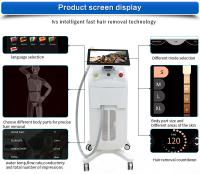 China Diode Laser Israel Laser Hair Removal Soprano Ice Platinum Machine 1200W 1600W for sale