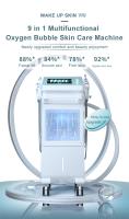 China 10.4 Inch Touch Screen Hydrafacial Microdermabrasion Machine 9 In 1 250w for sale
