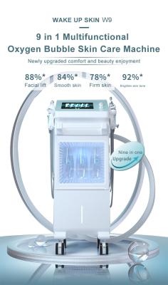 China 10.4 Inch Touch Screen Hydrafacial Microdermabrasion Machine 9 In 1 250w for sale