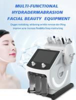 China 7 In 1 Ultrasonic RF Water Oxygen Jet Equipment Face SPA Machine 90Kpa for sale