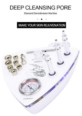 China Deep Cleaning Hydra Diamond Crystal Peel Microdermabrasion Machine 15W for sale