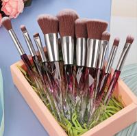 China 10 Pieces 16.5cm Synthetic Fiber Face Makeup Brushes OPP Bag for sale