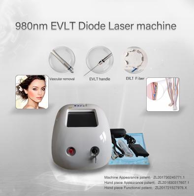 China 980nm Diode Laser Vascular Removal Physiotherapy Machine OEM for sale