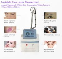 China Fractional CO2 Portable Tattoo Removal Picosure Laser Machine 2000mj for sale