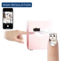 China Android IOS 3D Nail Printer Salon Beauty Machine Aluminum Alloy Anodizing for sale