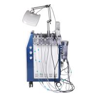 China 7 Colors LED 1Mhz RF Skin Rejuvenation Hydro Dermabrasion Machine 800W for sale