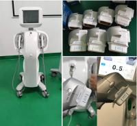 China Vertical Ultrasound 7D HIFU Beauty Machine 2 Handles 25000 Shots for sale