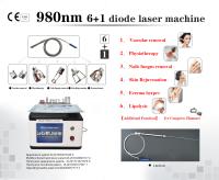 China Vascular Removal Nail Fungus Laser Lipolysis Machine 980nm for sale