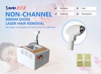China Vertical 755nm 808nm 1064nm Diode Laser Hair Removal Machine ISO9001 for sale