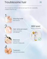 China 808nm Wavelength Diode Laser Hair Removal Machine 220V 50HZ for sale