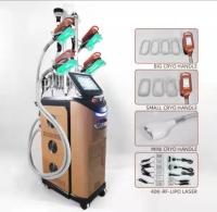 China 40k Cavitation RF 4 Handle Cryo Lipo Slimming Machine OEM ODM for sale