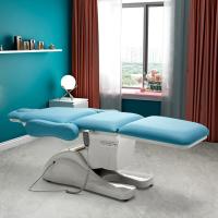 China Beauty Salon Funiture Facial Bed Electric Adjustable Tattoo Beauty Massage for sale