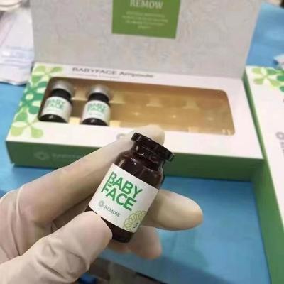 China 5 Packs Remow BabyFace Ampoule Green Dissolve Powerful Thin Anti Counterfeit for sale