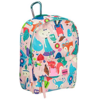 China Flower Printed Custom Logo Backpacks Womens Travel Rucksack For Storage for sale